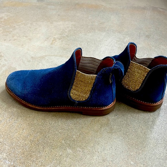 Penelope Chilvers | Shoes | Penelope Chilvers Suede Metallic Boot ...